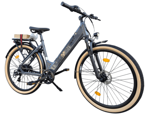 DEVRON 28426RM Urban city e-bike Grey – Fiets vooruit